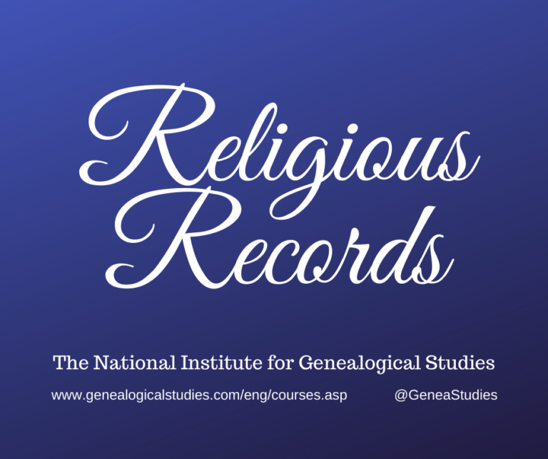 Diocese and Archdiocese in Italian Records – International Institute of ...